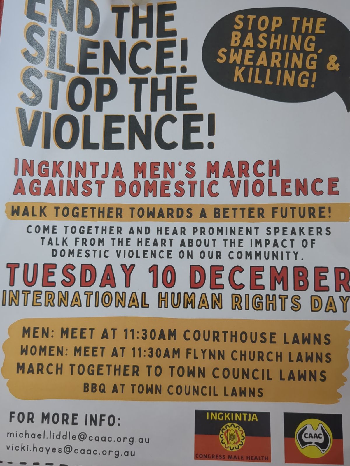 End the Silence March 2025 - Michael Liddle - 8CCC Radio